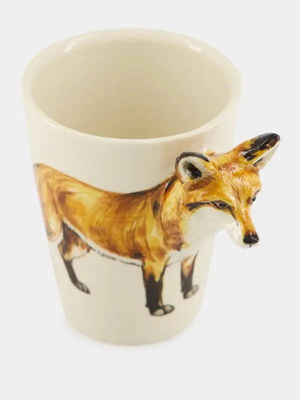 BLUE WITCH Fox Ceramic Coffee Mug