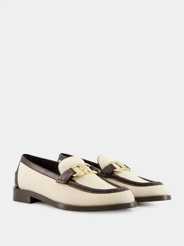 FERRAGAMO Maryan T Leather Loafers