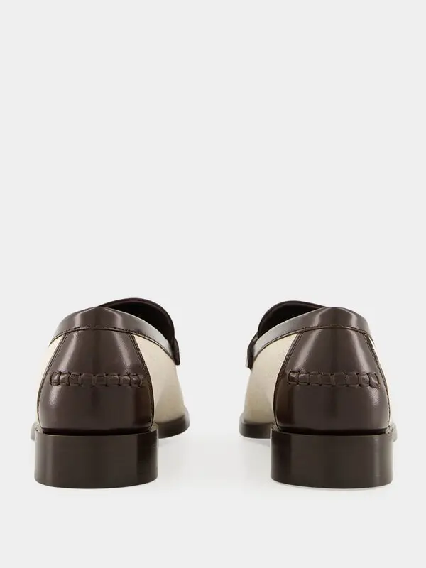 FERRAGAMO Maryan T Leather Loafers