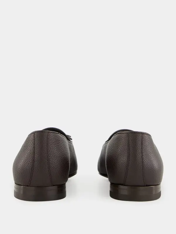 Manolo Blahnik Lennox Tassel Loafers - Brown