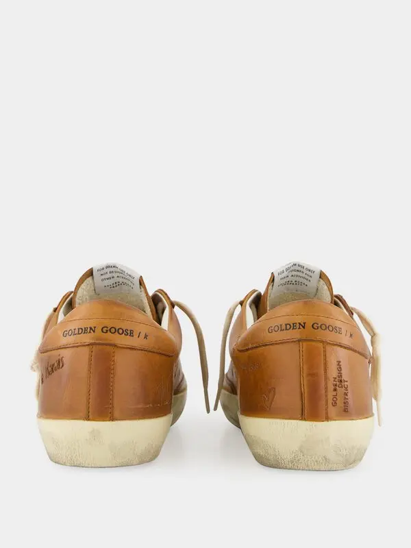 GOLDEN GOOSE Superstar Journey Printed Sneakers