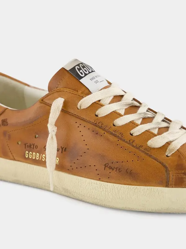 GOLDEN GOOSE Superstar Journey Printed Sneakers