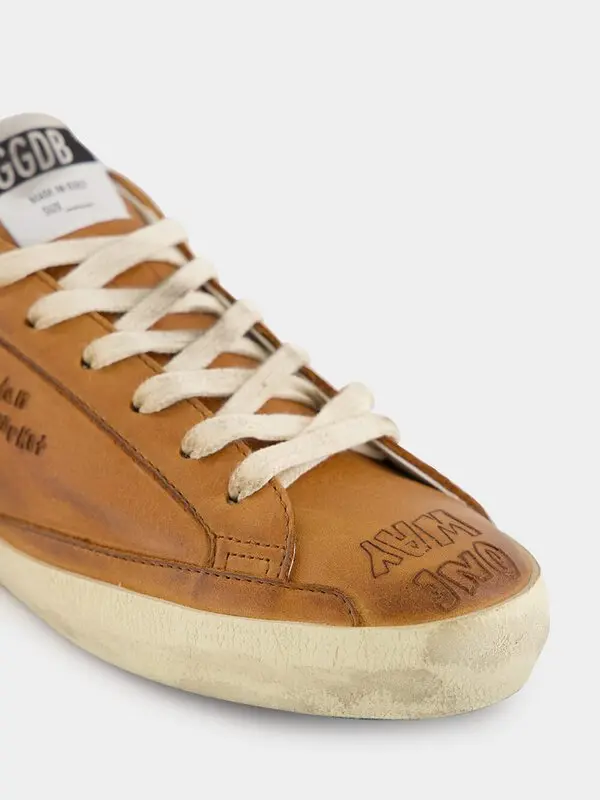 GOLDEN GOOSE Superstar Journey Printed Sneakers