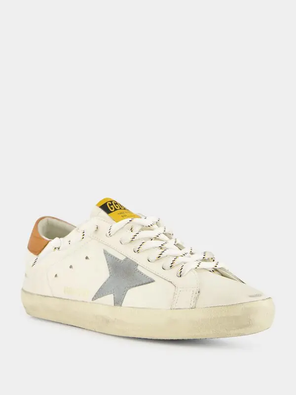 GOLDEN GOOSE Superstar Leather Sneakers - Brown