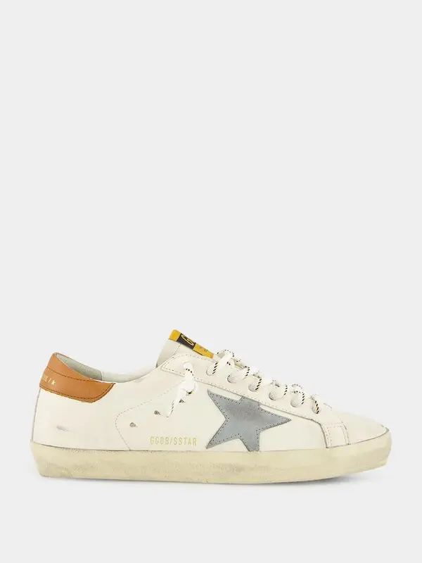 GOLDEN GOOSE Superstar Leather Sneakers - Brown