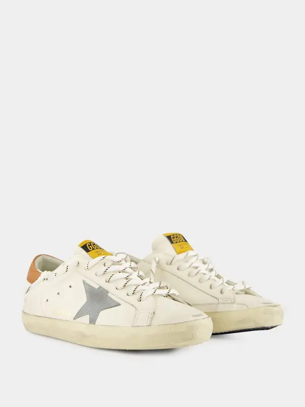 GOLDEN GOOSE Superstar Leather Sneakers - Brown