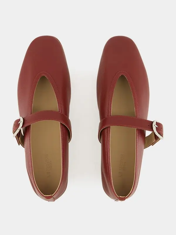 Le Monde Beryl Stella Slipper - Burgundy