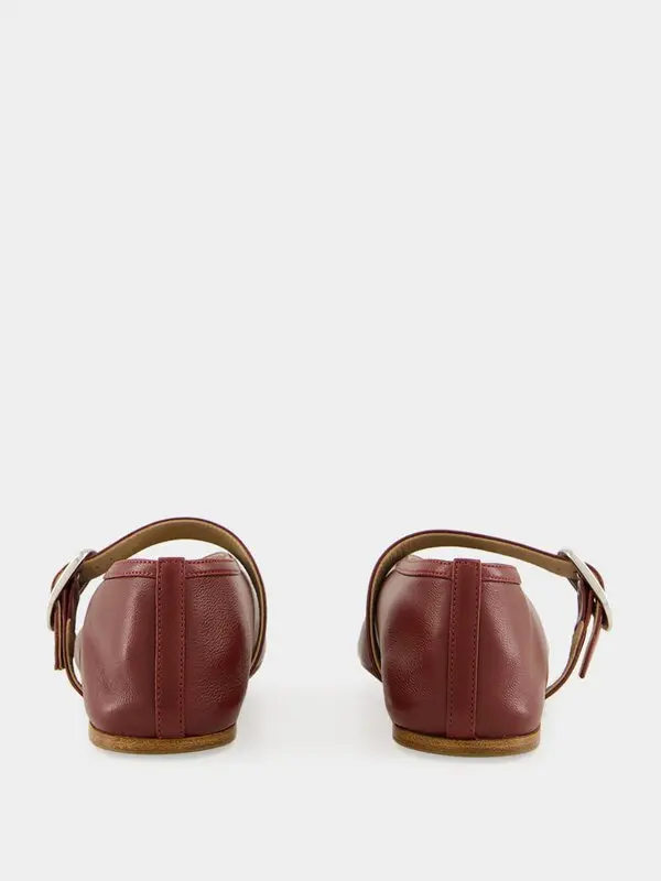 Le Monde Beryl Stella Slipper - Burgundy