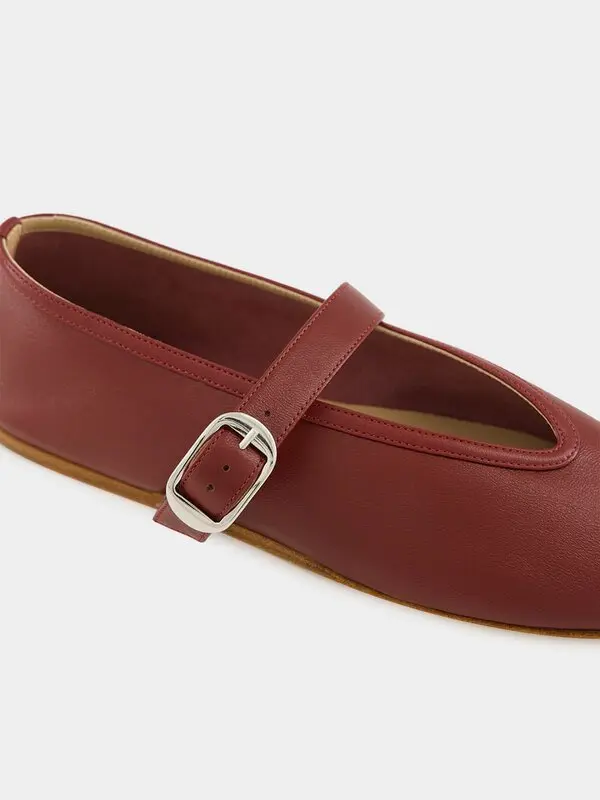 Le Monde Beryl Stella Slipper - Burgundy