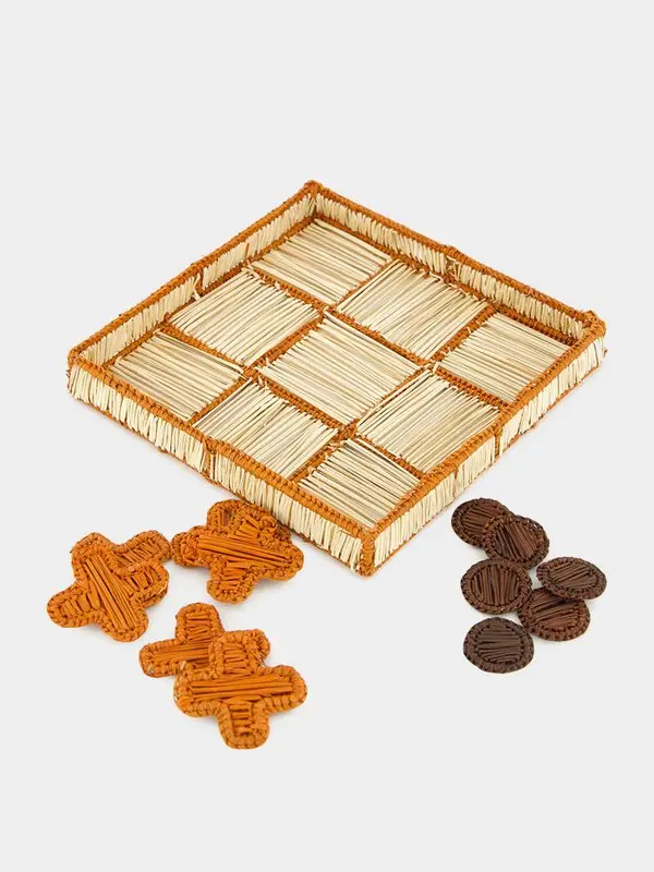 Coro Cora Iraca Palm Tic Tac Toe Board Game