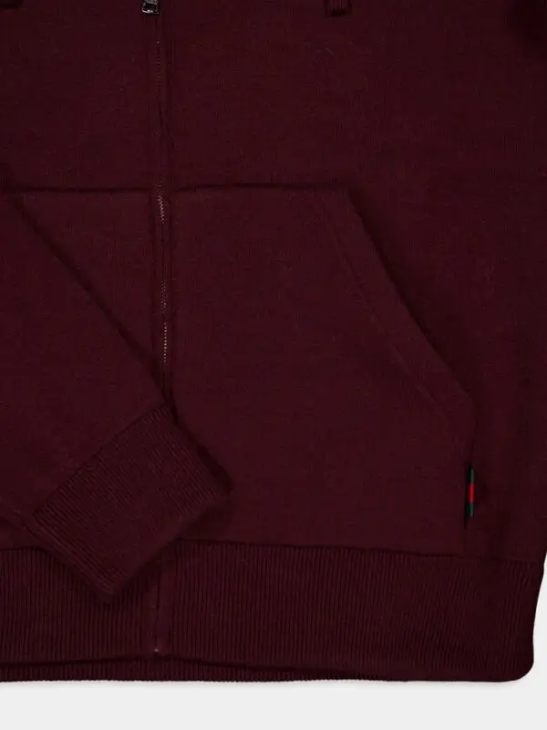Gucci Gg Wool Zip Sweatshirt