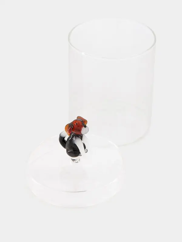 ICHENDORF MILANO Glass Box With English Foxhound