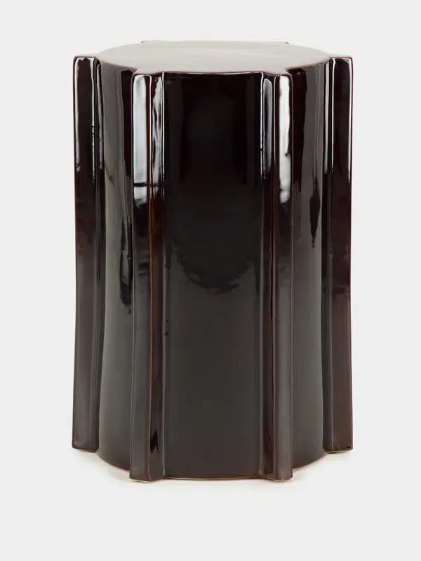 SERAX Side Table Pawn Glazed Stoneware - Brown