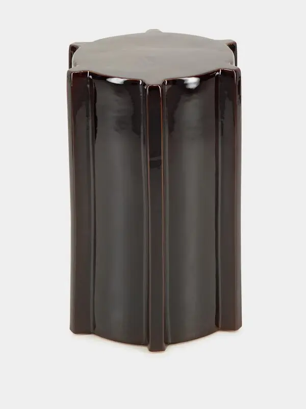SERAX Side Table Pawn Glazed Stoneware - Brown
