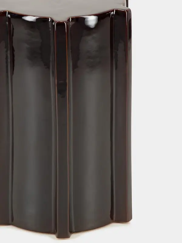 SERAX Side Table Pawn Glazed Stoneware - Brown
