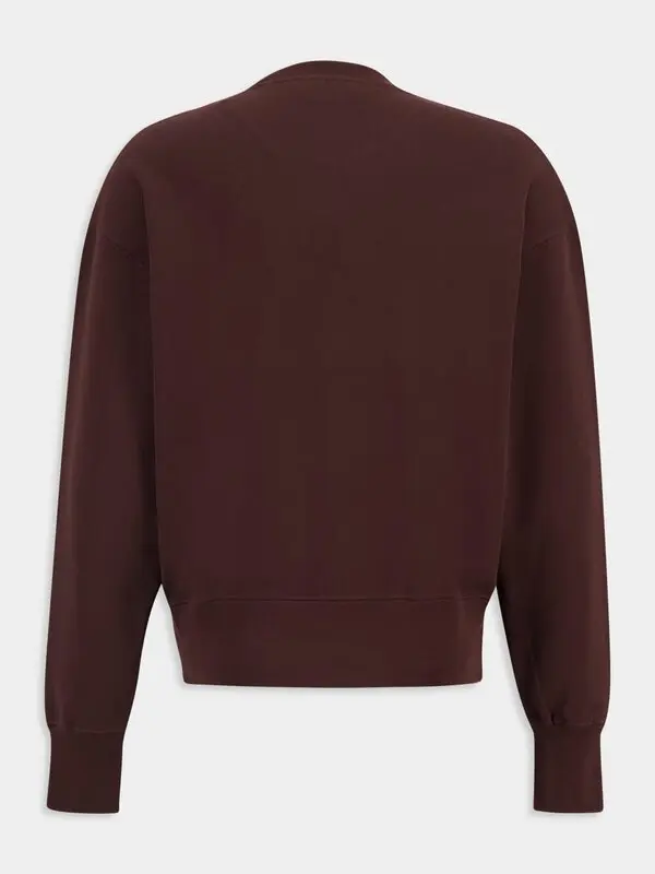 Alexander McQueen Logo Sweatshirt - Burgundy