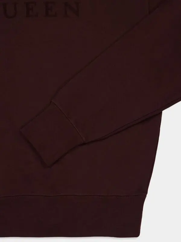 Alexander McQueen Logo Sweatshirt - Burgundy