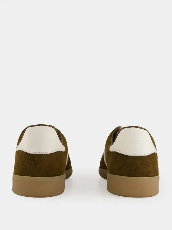 TOM FORD Low-top Suede Sneakers - Brown