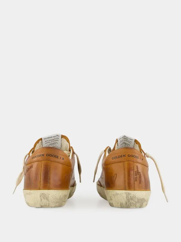 GOLDEN GOOSE Super-star Journey Print Sneakers