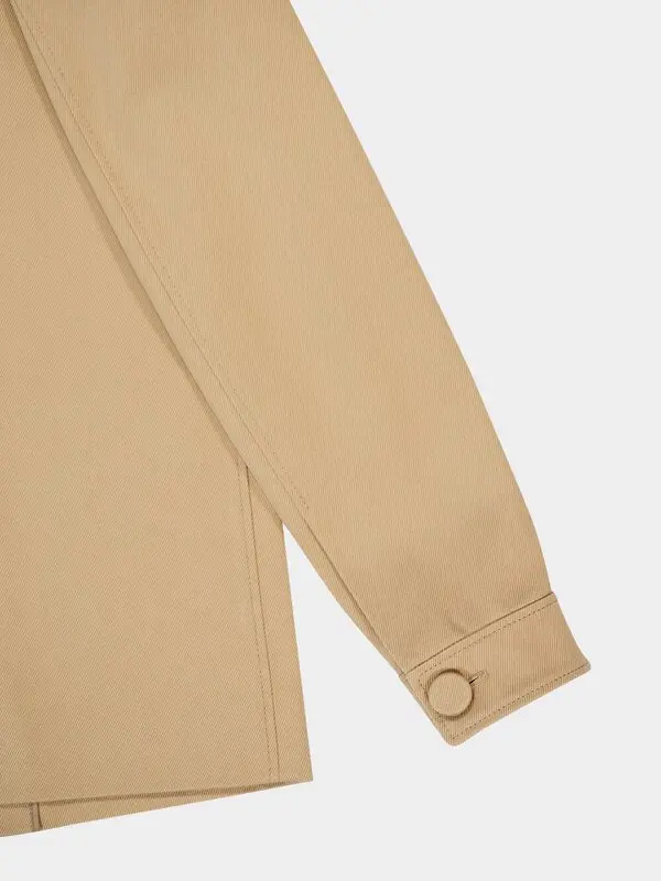 Gabriela Hearst Ulu Sea Island Cotton Chore Jacket - Brown