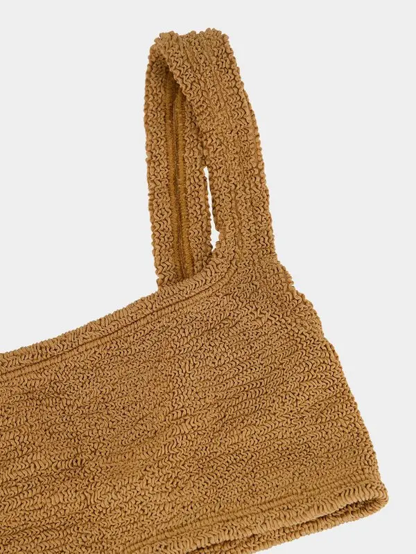 Hunza G Xandra Bikini Set - Brown