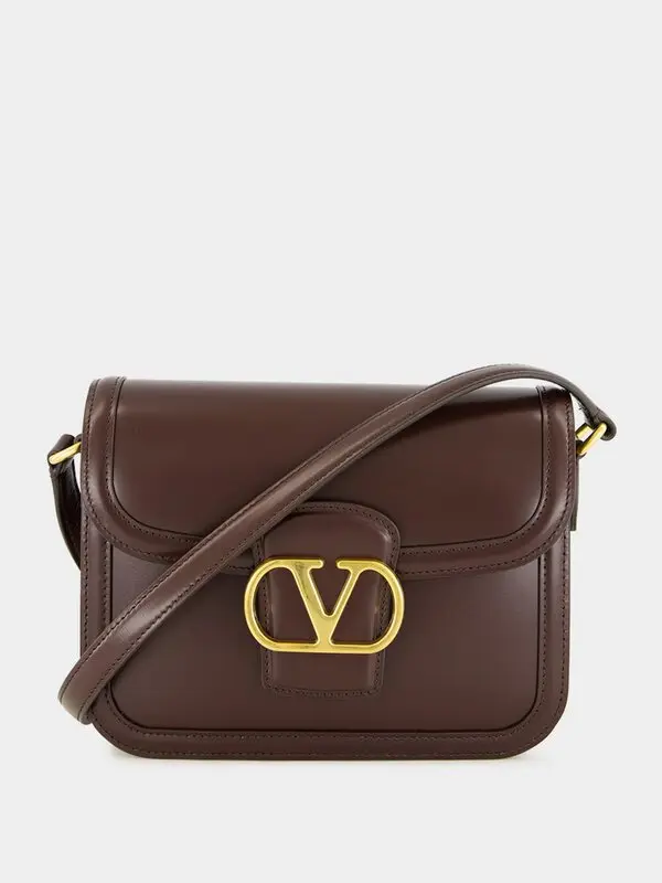 Valentino Garavani 9to5 Small Shoulder Bag - Brown