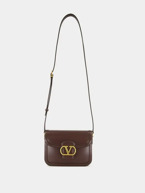 Valentino Garavani 9to5 Small Shoulder Bag - Brown
