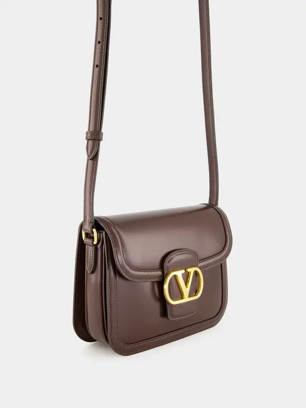 Valentino Garavani 9to5 Small Shoulder Bag - Brown