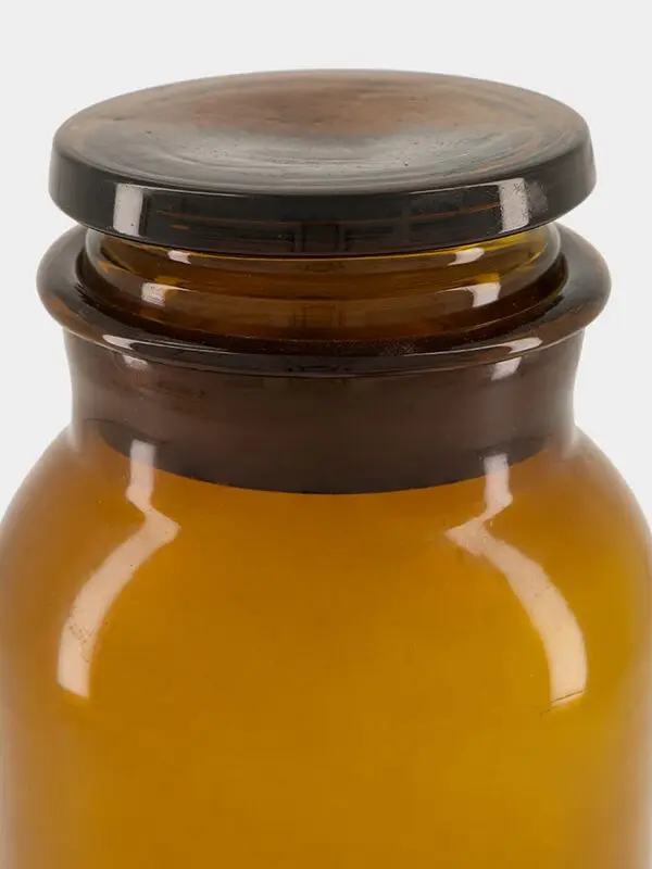 ALL ORIGINE Amber Apothecary Bottle With Camphora Label