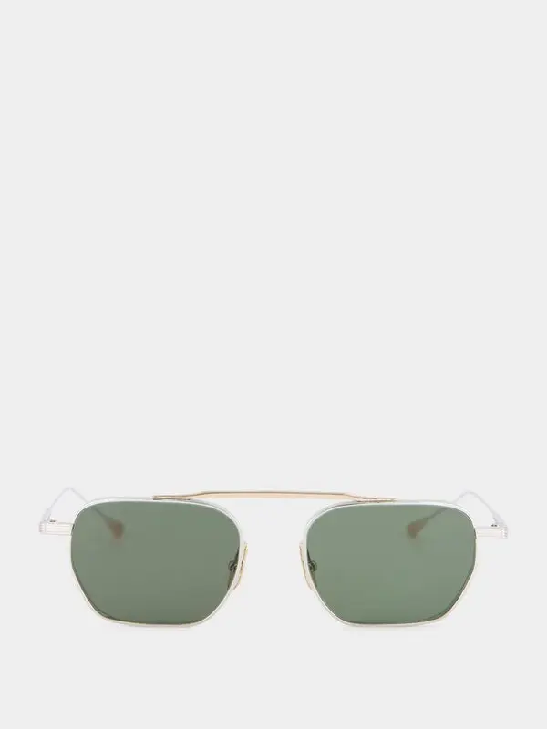 LUNETTERIE GÉNÉRALE Concorde Aviator Sunglasses - Gold
