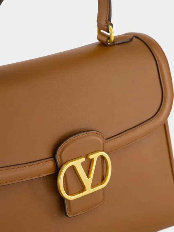 Valentino Garavani 9to5 Large Top Handle Bag - Brown