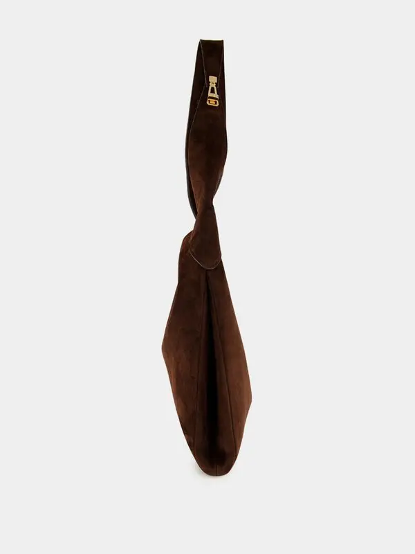 Gabriela Hearst Small Suede Hobo Bag