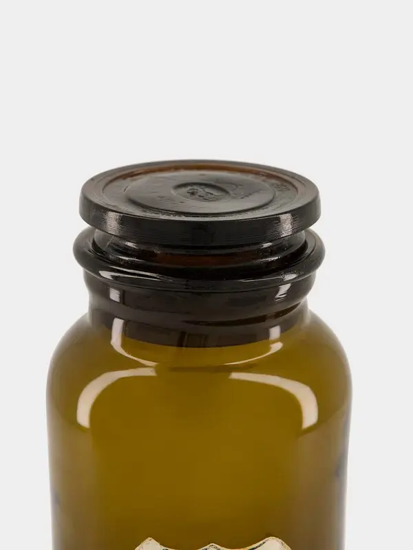 All Origine Amber Glass Talcum Apothecary Bottle