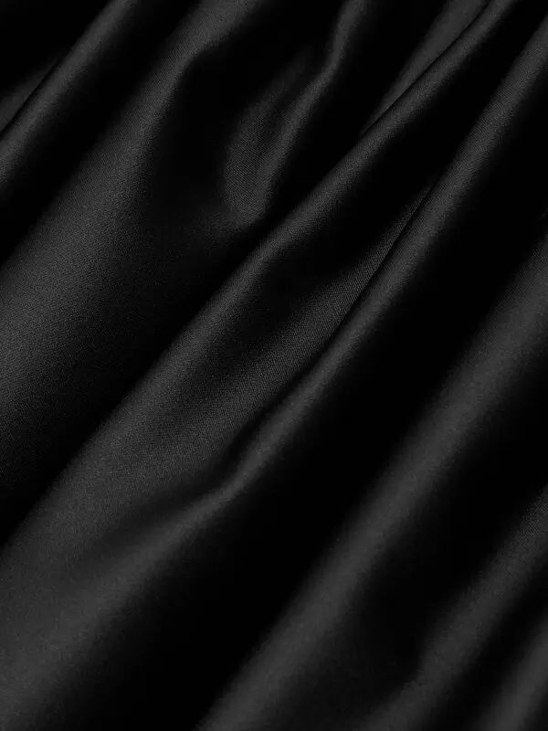 Rabanne Gathered Mikado Mini Skirt