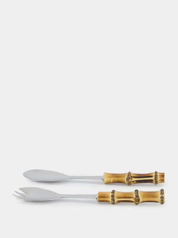 JEAN DUBOST Bamboo Salad Set