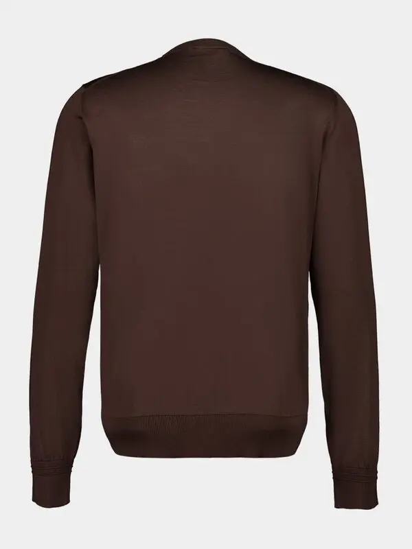Dolce & Gabbana Silk Crewneck Pullover