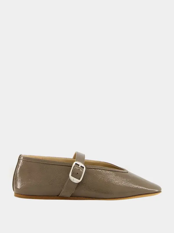 Le Monde Beryl Stella Slipper In Leather - Brown