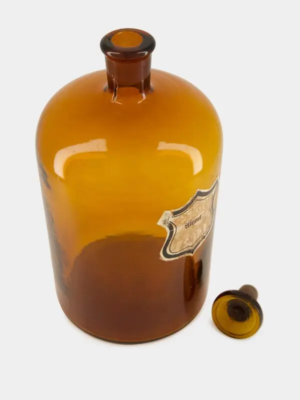 All Origine Rounded Apothecary Glass Bottle