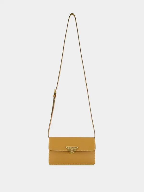 Prada Saffiano Leather Mini-bag - Brown