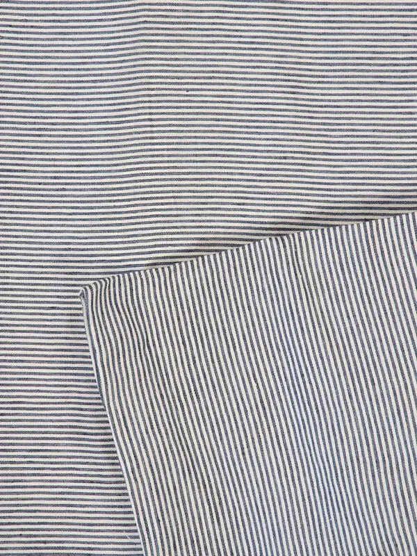 Libeco Workshop Stripe Duvet Cover - Blue