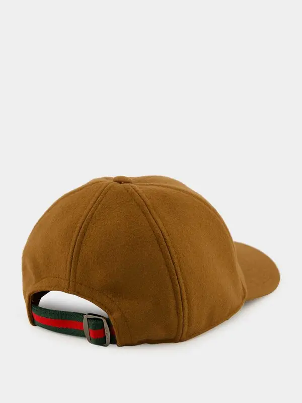 Gucci Baseball Cap - Brown
