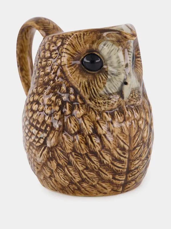 QUAIL CERAMICS Tawny Owl Ceramic Jug