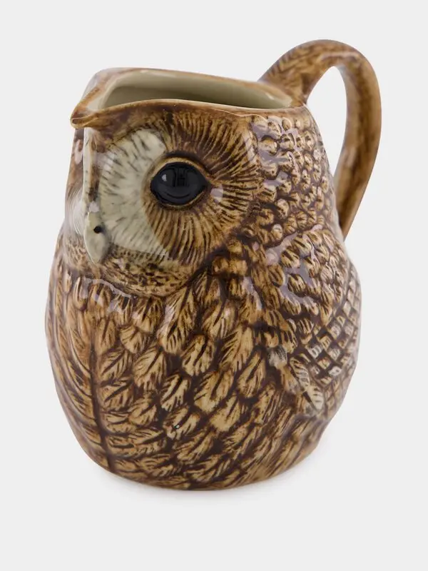 QUAIL CERAMICS Tawny Owl Ceramic Jug