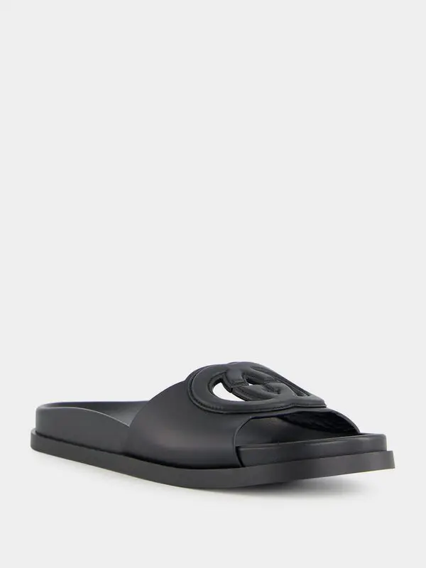 Gucci Cosmos Softy Leather Sandals