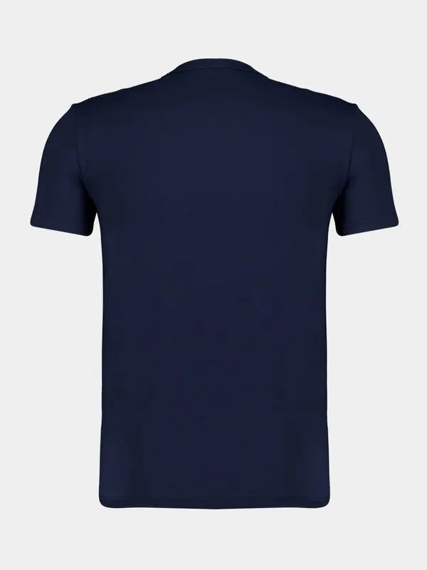 TOM FORD Stretch T-shirt - Blue