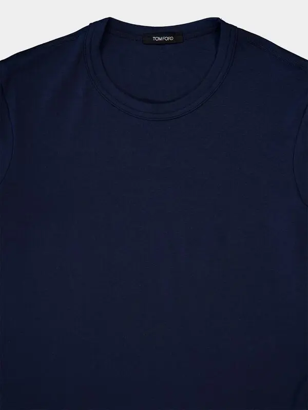 TOM FORD Stretch T-shirt - Blue