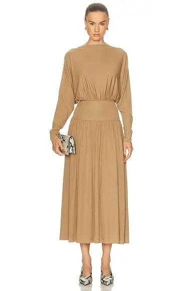 TOTEME Boatneck Jersey Dress
