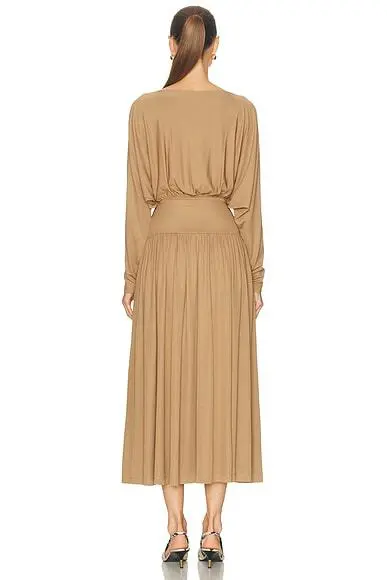 TOTEME Boatneck Jersey Dress