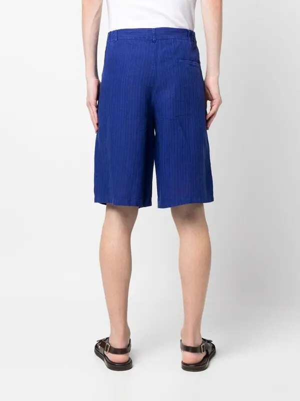 120% Lino Linen Above-knee Shorts