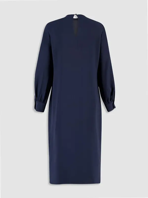 PAULA Freya Embellished Silk Dress